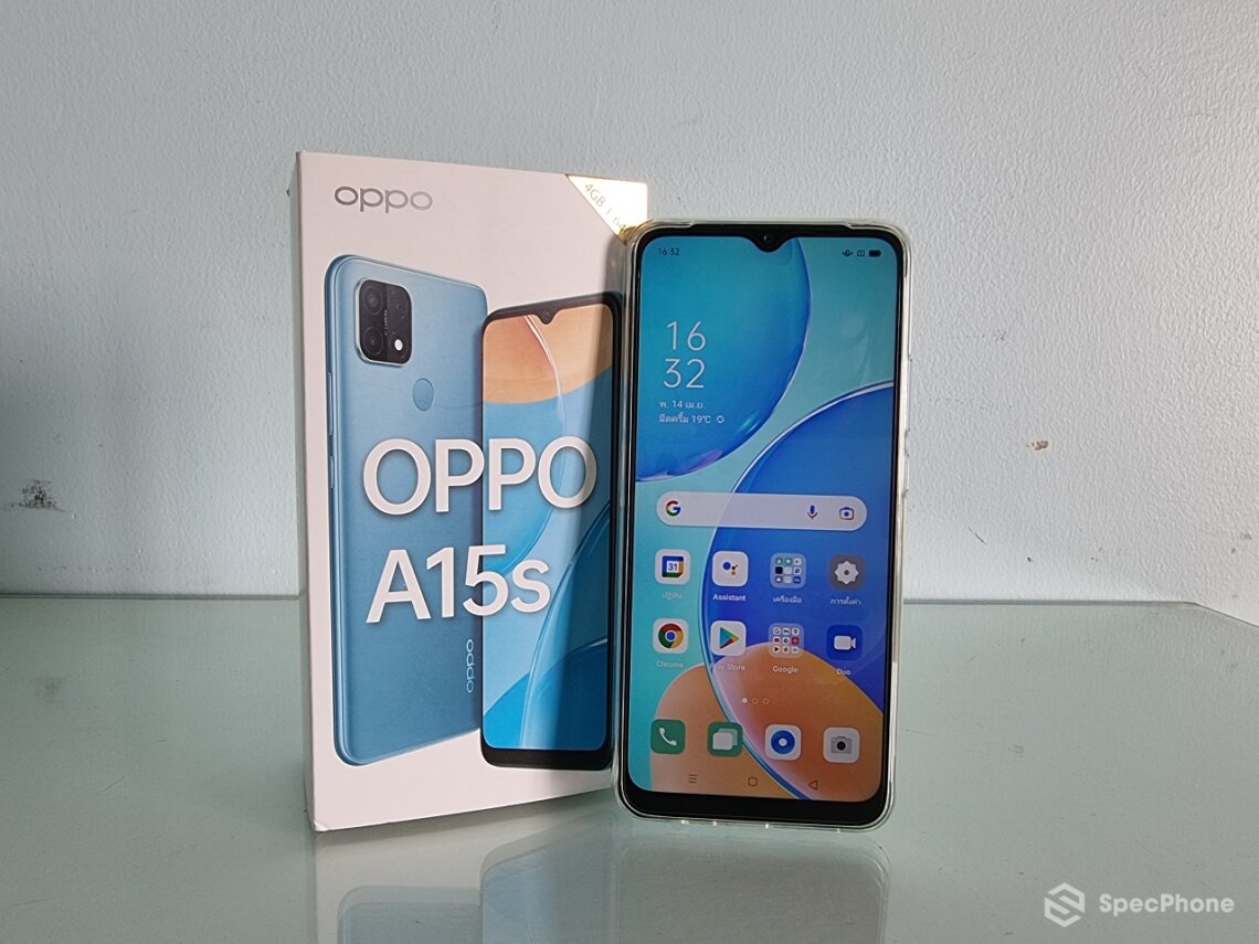 รีวิว OPPO A15s น้องเล็ก อัพเกรดใหม่ ความจุเยอะกว่าเดิม