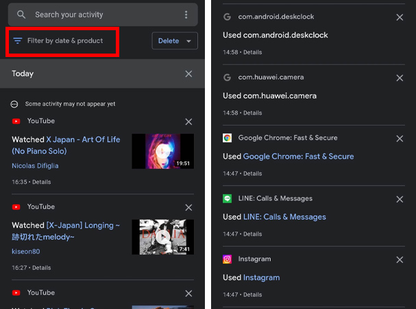 วิธีดู My Activity Google เช็คประวัติการเข้าเว็บ แอพต่างๆ ในมือถือพร้อม ...