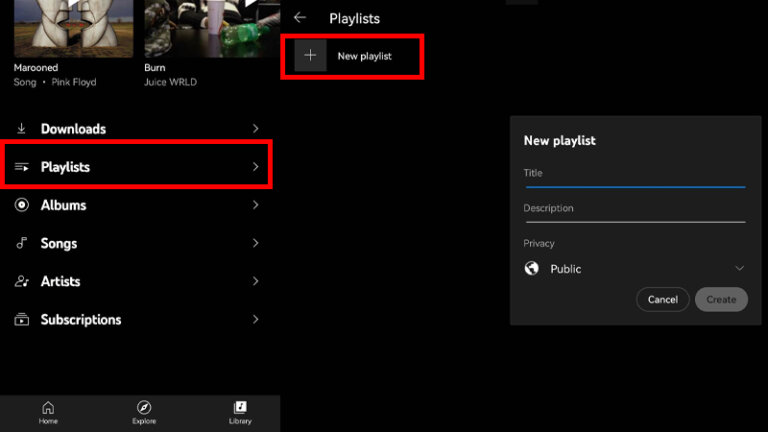 วิธีทำ YouTube My Mix Playlist ใน YouTube Music บนมือถือในปี 2022