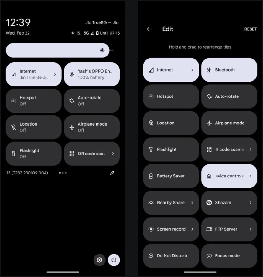 วิธีปรับแต่ง Quick Settings Panel บนสมาร์ทโฟน Android