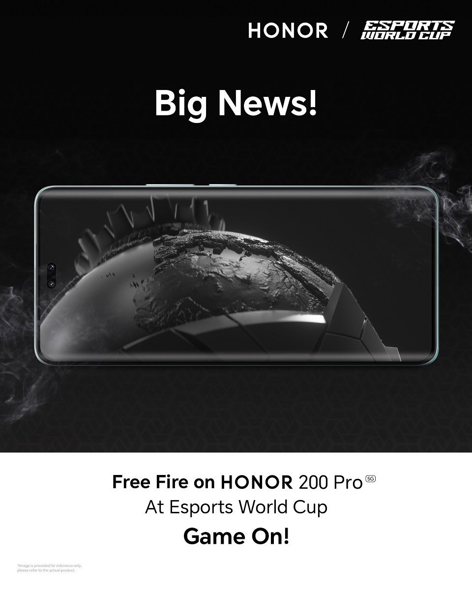 HONOR 200 Pro ได้รับเลือกให้นำมาใช้ในการแข่งขัน EWC