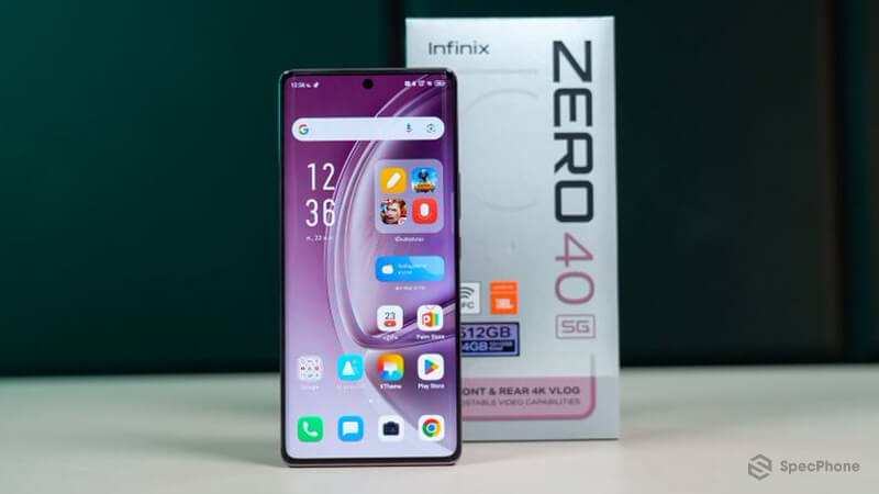 รีวิว Infinix ZERO 40 5G มือถือสาย Vlog กล้องหน้า-หลัง 4K ราคา 14,999 บาท