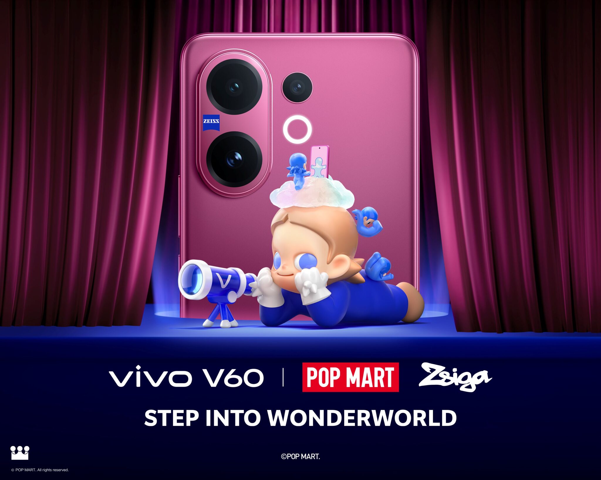 vivo V60 คอลแลบ POP MART Zsiga เพื่อพาทุกคนค้นพบความสนุกในทุกช็อต ...